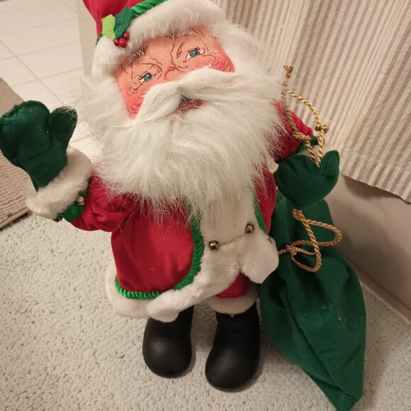 Annalee | Holiday | Rare 8 Annalee Santa Claus Free Standing ...